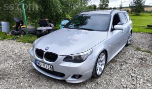 Pelēks BMW 525 2007 Dobele, ar dzinēja tilpumu 2.50 L un nobraukumu 416 tūkst. km par 4700 €, foto  vietnē AUTOMOTO.COM.LV