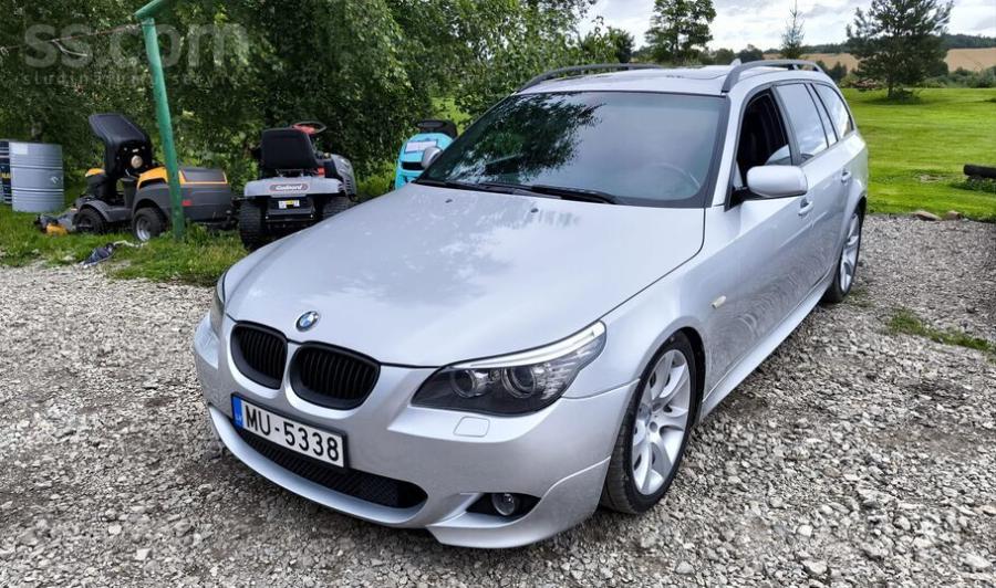 Pelēks BMW 525 2007 Dobele, ar dzinēja tilpumu 2.50 L un nobraukumu 416 tūkst. km par 4700 €, foto 1 vietnē AUTOMOTO.COM.LV