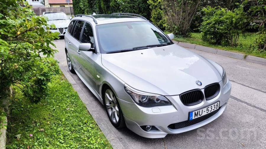 Pelēks BMW 525 2007 Dobele, ar dzinēja tilpumu 2.50 L un nobraukumu 416 tūkst. km par 4700 €, foto 3 vietnē AUTOMOTO.COM.LV