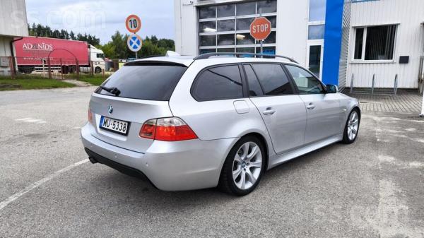 Grey BMW 525 2007 in Dobele, with an engine capacity of 2.50 L and mileage of 416 thousand km for 4700 €, photo 3 on AUTOMOTO.COM.LV