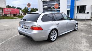 Pelēks BMW 525 2007 Dobele, ar dzinēja tilpumu 2.50 L un nobraukumu 416 tūkst. km par 4700 €, foto 4 vietnē AUTOMOTO.COM.LV