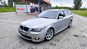 Pelēks BMW 525 2007 Dobele, ar dzinēja tilpumu 2.50 L un nobraukumu 416 tūkst. km par 4700 €, foto 6 vietnē AUTOMOTO.COM.LV