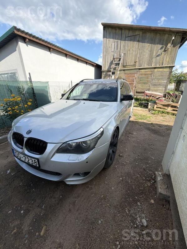 Pelēks BMW 525 2007 Daugavpils, ar dzinēja tilpumu 3.00 L un nobraukumu 290 tūkst. km par 4000 €, foto 2 vietnē AUTOMOTO.COM.LV