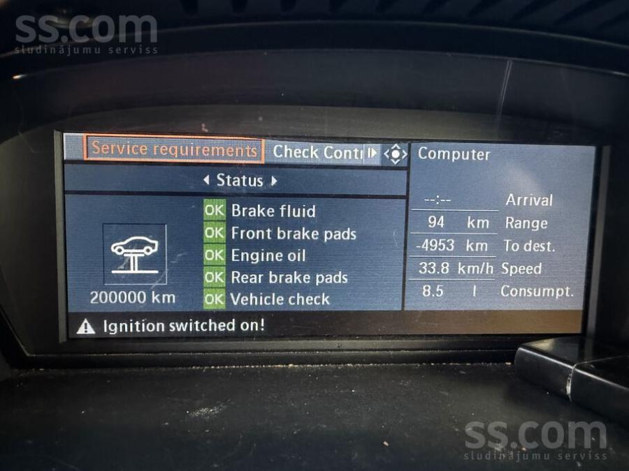 Pelēks BMW 525 2007 Daugavpils, ar dzinēja tilpumu 3.00 L un nobraukumu 290 tūkst. km par 4000 €, foto 24 vietnē AUTOMOTO.COM.LV
