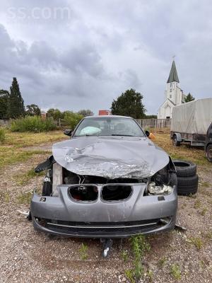 Grey BMW 525 2007 in Riga, with an engine capacity of 2.50 L and mileage of 409 thousand km for 4000 €, photo 12 on AUTOMOTO.COM.LV