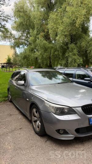Grey BMW 525 2007 in Riga, with an engine capacity of 2.50 L and mileage of 409 thousand km for 4000 €, photo 17 on AUTOMOTO.COM.LV