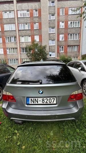Grey BMW 525 2007 in Riga, with an engine capacity of 2.50 L and mileage of 409 thousand km for 4000 €, photo 18 on AUTOMOTO.COM.LV