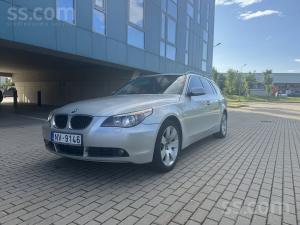 Grey BMW 525 2007 in Jekabpils, with an engine capacity of 2.50 L and mileage of 459 thousand km for 2399 €, photo  on AUTOMOTO.COM.LV