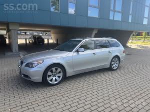 Серый БМВ 525 2007 в Екабпилс, объемом двигателя 2.50 л и пробегом 459 тыс. км за 2399 €, фото 5 на AUTOMOTO.COM.LV