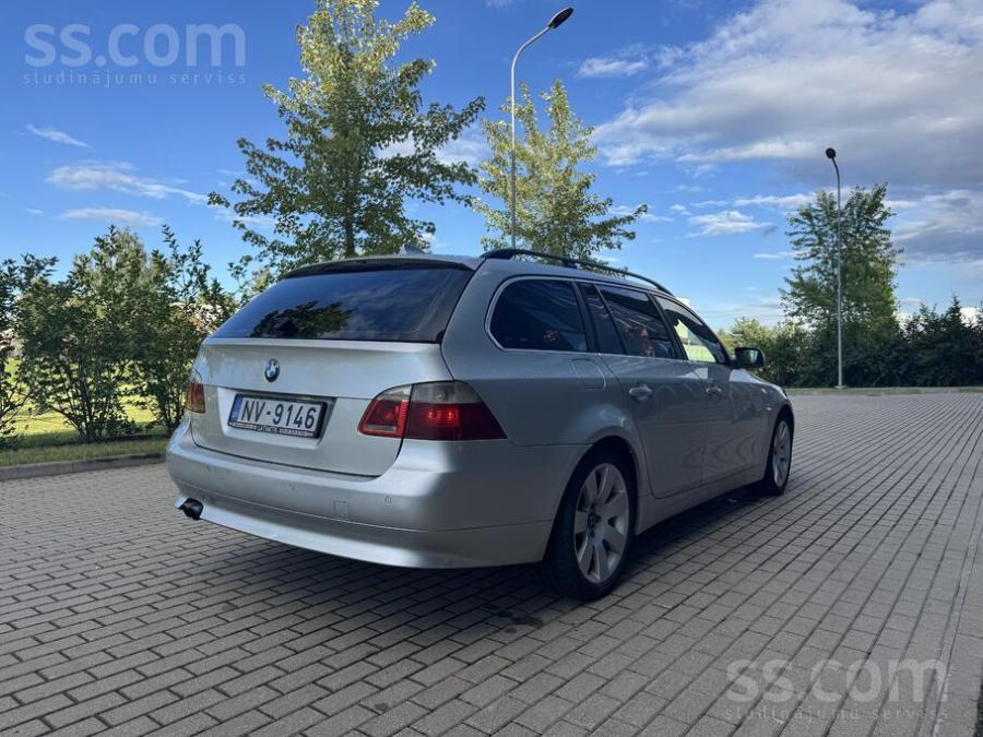 Серый БМВ 525 2007 в Екабпилс, объемом двигателя 2.50 л и пробегом 459 тыс. км за 2399 €, фото 6 на AUTOMOTO.COM.LV