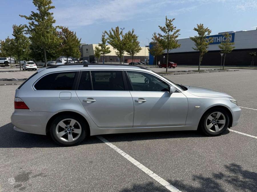 Pelēks BMW 525 2007 Klaipėda, ar dzinēja tilpumu 2.99 L un nobraukumu 285 tūkst. km par 3400 €, foto 5 vietnē AUTOMOTO.COM.LV