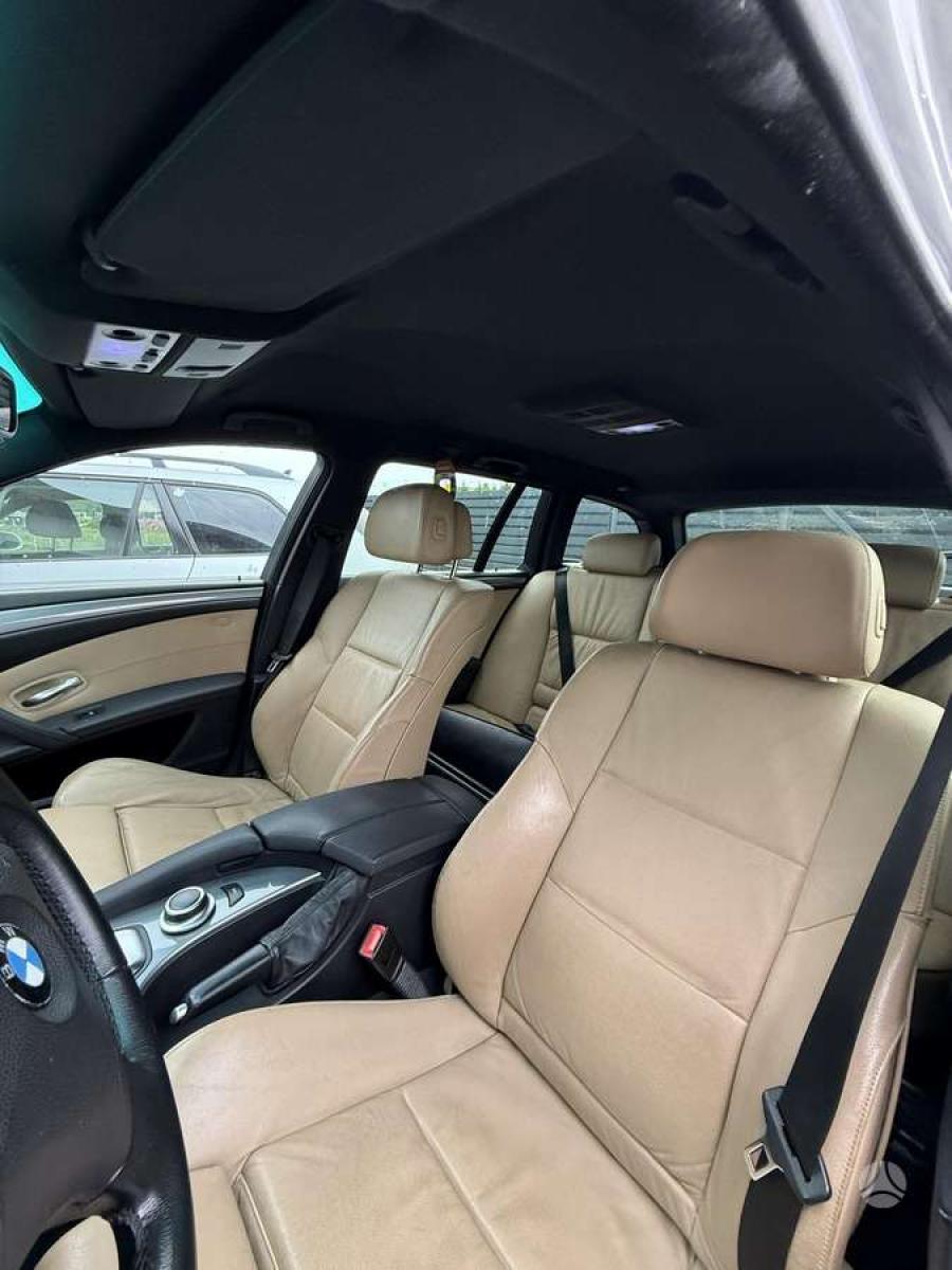Pelēks BMW 525 2007 Klaipėda, ar dzinēja tilpumu 2.99 L un nobraukumu 285 tūkst. km par 3400 €, foto 9 vietnē AUTOMOTO.COM.LV