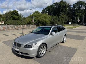 Серый БМВ 525 2007 в Екабпилс, объемом двигателя 2.50 л и пробегом 459 тыс. км за 2399 €, фото  на AUTOMOTO.COM.LV