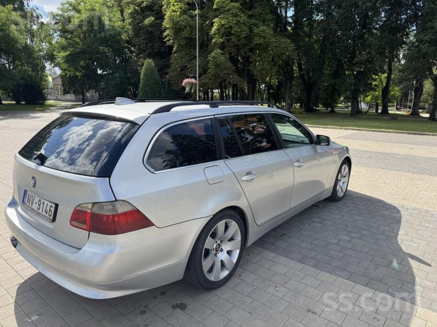 Серый БМВ 525 2007 в Екабпилс, объемом двигателя 2.50 л и пробегом 459 тыс. км за 2399 €, фото 4 на AUTOMOTO.COM.LV