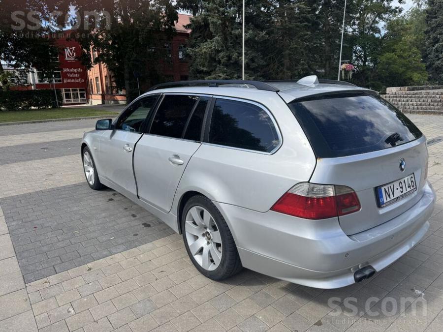 Серый БМВ 525 2007 в Екабпилс, объемом двигателя 2.50 л и пробегом 459 тыс. км за 2399 €, фото 5 на AUTOMOTO.COM.LV