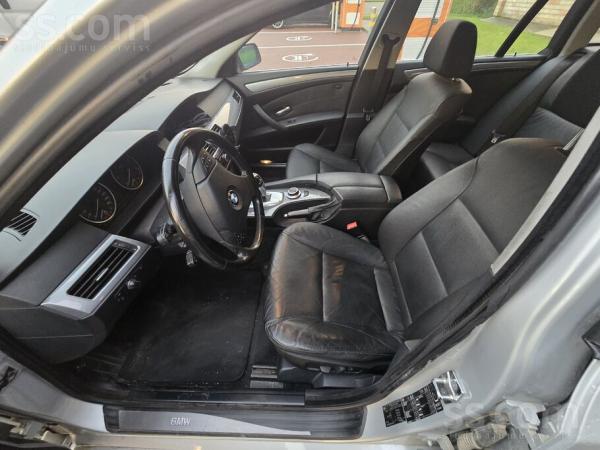 Pelēks BMW 525 2007 Liepāja, ar dzinēja tilpumu 3.00 L un nobraukumu 0 tūkst. km par 3800 €, foto 1 vietnē AUTOMOTO.COM.LV