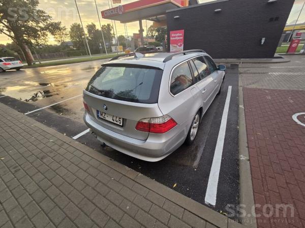 Pelēks BMW 525 2007 Liepāja, ar dzinēja tilpumu 3.00 L un nobraukumu 0 tūkst. km par 3800 €, foto 2 vietnē AUTOMOTO.COM.LV