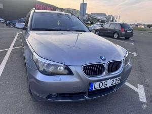 Pelēks BMW 525 2007 Viļņa, ar dzinēja tilpumu 2.50 L un nobraukumu 374 tūkst. km par 2350 €, foto 3 vietnē AUTOMOTO.COM.LV