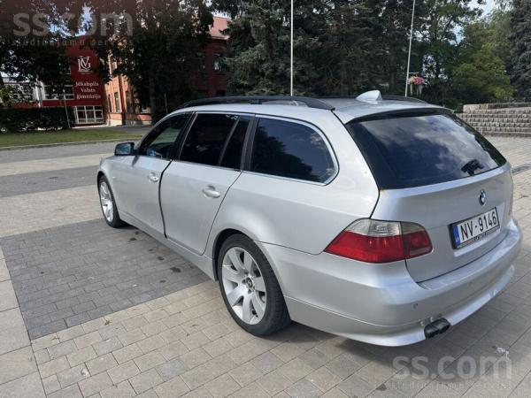Серый БМВ 525 2007 в Екабпилс, объемом двигателя 2.50 л и пробегом 459 тыс. км за 2200 €, фото 4 на AUTOMOTO.COM.LV