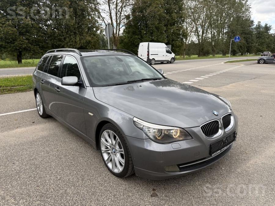 Grey BMW 525 2007 in Ogre, with an engine capacity of 3.00 L and mileage of 331 thousand km for 3999 €, photo 4 on AUTOMOTO.COM.LV