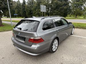 Grey BMW 525 2007 in Ogre, with an engine capacity of 3.00 L and mileage of 331 thousand km for 3999 €, photo 5 on AUTOMOTO.COM.LV