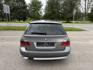Grey BMW 525 2007 in Ogre, with an engine capacity of 3.00 L and mileage of 331 thousand km for 3999 €, photo 6 on AUTOMOTO.COM.LV