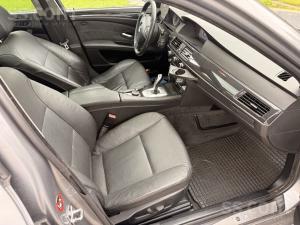 Grey BMW 525 2007 in Ogre, with an engine capacity of 3.00 L and mileage of 331 thousand km for 3999 €, photo 14 on AUTOMOTO.COM.LV