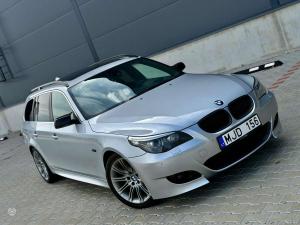 Pelēks BMW 525 2007 Šauļi, ar dzinēja tilpumu 2.99 L un nobraukumu 370 tūkst. km par 6000 €, foto  vietnē AUTOMOTO.COM.LV