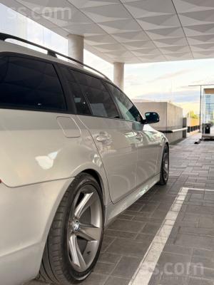 Grey BMW 525 2007 in Riga, with an engine capacity of 2.50 L and mileage of 418 thousand km for 5190 €, photo 10 on AUTOMOTO.COM.LV