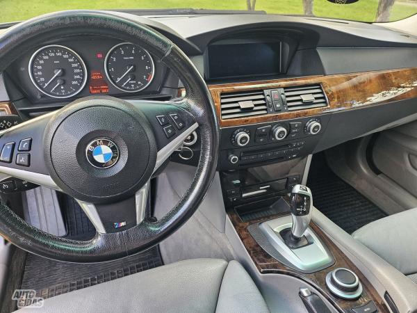 Grey BMW 525 2007 in Klaipeda, with an engine capacity of 2.50 L and mileage of 193 thousand km for 2999 €, photo 3 on AUTOMOTO.COM.LV
