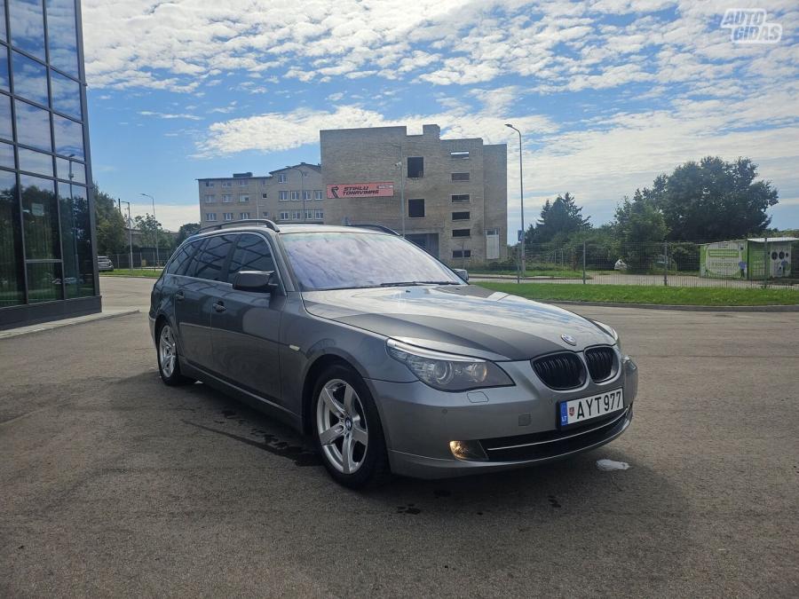 Grey BMW 525 2007 in Klaipeda, with an engine capacity of 2.50 L and mileage of 193 thousand km for 2999 €, photo 5 on AUTOMOTO.COM.LV