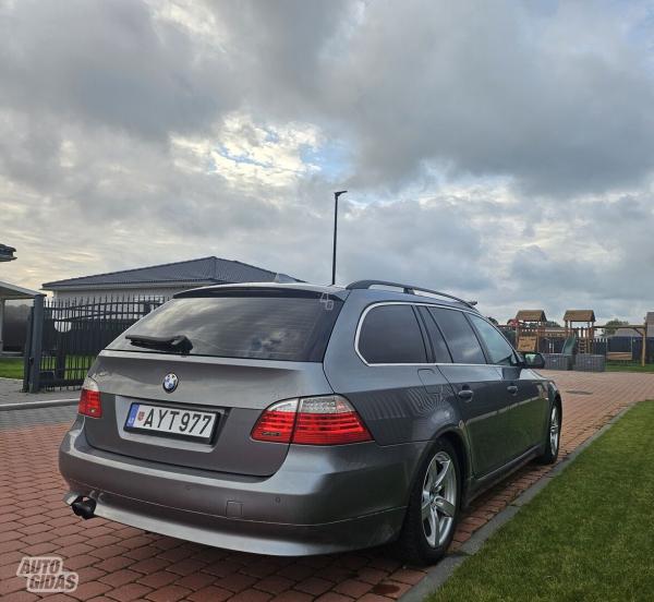 Grey BMW 525 2007 in Klaipeda, with an engine capacity of 2.50 L and mileage of 193 thousand km for 2999 €, photo 8 on AUTOMOTO.COM.LV