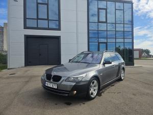 Grey BMW 525 2007 in Klaipeda, with an engine capacity of 2.50 L and mileage of 193 thousand km for 2999 €, photo 10 on AUTOMOTO.COM.LV