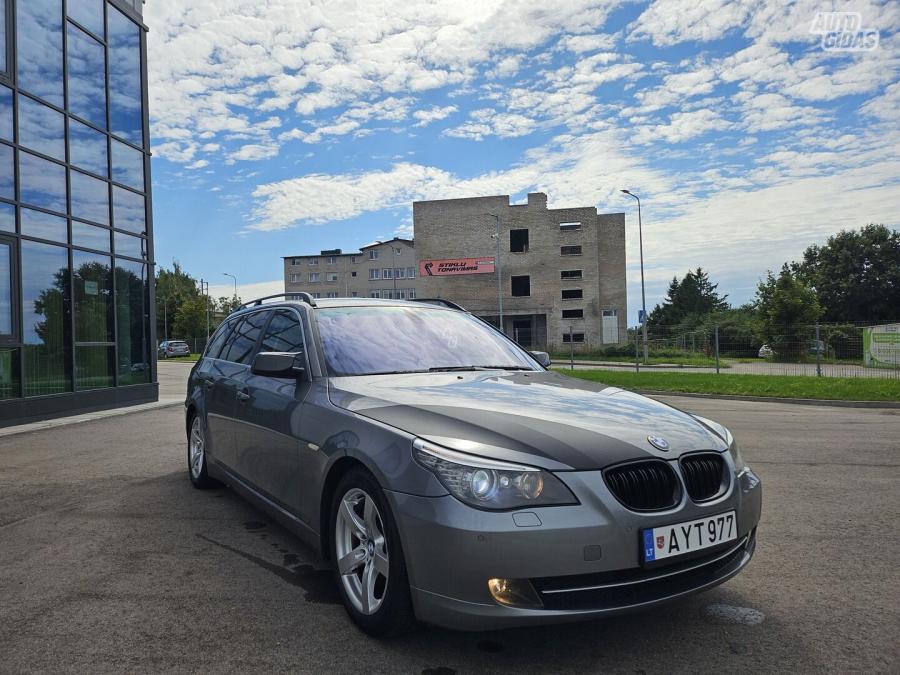 Grey BMW 525 2007 in Klaipeda, with an engine capacity of 2.50 L and mileage of 193 thousand km for 2999 €, photo 11 on AUTOMOTO.COM.LV