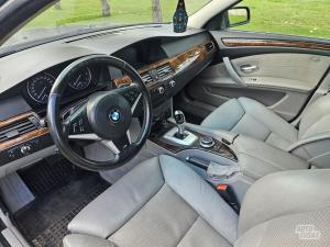 Grey BMW 525 2007 in Klaipeda, with an engine capacity of 2.50 L and mileage of 193 thousand km for 2999 €, photo 14 on AUTOMOTO.COM.LV