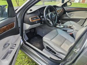 Grey BMW 525 2007 in Klaipeda, with an engine capacity of 2.50 L and mileage of 193 thousand km for 2999 €, photo 15 on AUTOMOTO.COM.LV