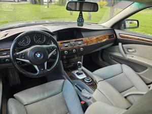 Grey BMW 525 2007 in Klaipeda, with an engine capacity of 2.50 L and mileage of 193 thousand km for 2999 €, photo 17 on AUTOMOTO.COM.LV