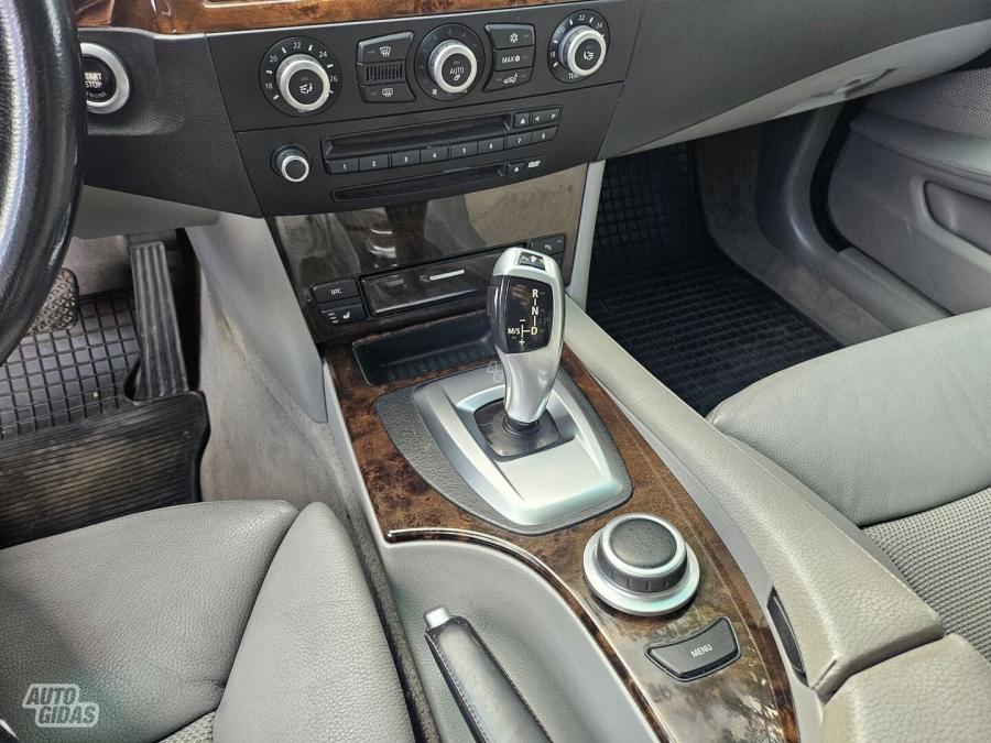 Grey BMW 525 2007 in Klaipeda, with an engine capacity of 2.50 L and mileage of 193 thousand km for 2999 €, photo 20 on AUTOMOTO.COM.LV