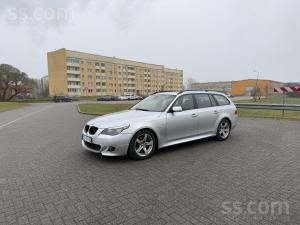 Grey BMW 525 2007 in Riga, with an engine capacity of 3.00 L and mileage of 175 thousand km for 7395 €, photo  on AUTOMOTO.COM.LV