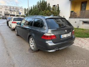 Grey BMW 525 2007 in Riga, with an engine capacity of 3.00 L and mileage of 400 thousand km for 3150 €, photo 6 on AUTOMOTO.COM.LV