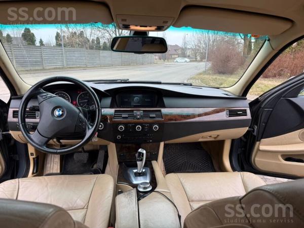 Pelēks BMW 525 2007 Rīga, ar dzinēja tilpumu 3.00 L un nobraukumu 400 tūkst. km par 3150 €, foto 10 vietnē AUTOMOTO.COM.LV