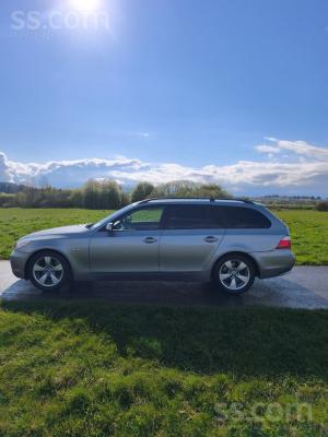 Grey BMW 525 2007 in Riga, with an engine capacity of 2.50 L and mileage of 309 thousand km for 3690 €, photo 3 on AUTOMOTO.COM.LV