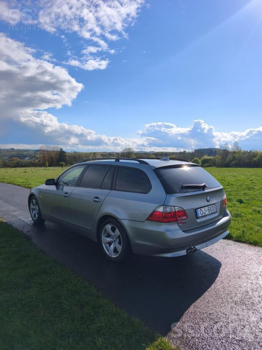Grey BMW 525 2007 in Riga, with an engine capacity of 2.50 L and mileage of 309 thousand km for 3690 €, photo 4 on AUTOMOTO.COM.LV