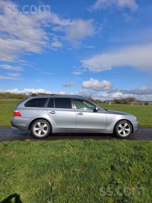 Grey BMW 525 2007 in Riga, with an engine capacity of 2.50 L and mileage of 309 thousand km for 3690 €, photo 7 on AUTOMOTO.COM.LV