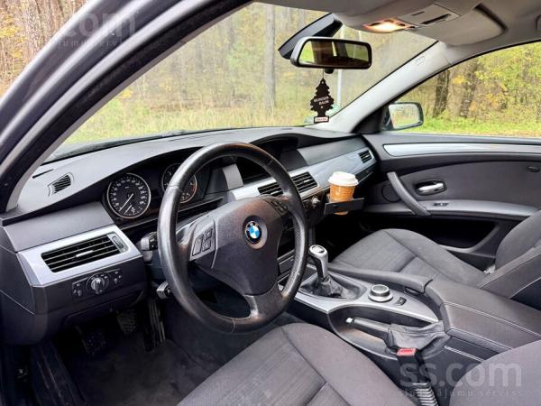 Pelēks BMW 525 2007 Rīga, ar dzinēja tilpumu 2.00 L un nobraukumu 368 tūkst. km par 3350 €, foto 9 vietnē AUTOMOTO.COM.LV