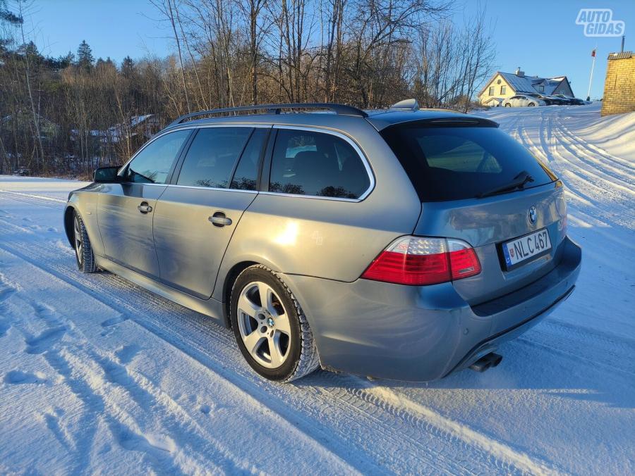 Grey BMW 525 2008 in Alytus, with an engine capacity of 3.00 L and mileage of 544 thousand km for 4300 €, photo 2 on AUTOMOTO.COM.LV