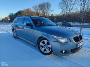 Grey BMW 525 2008 in Alytus, with an engine capacity of 3.00 L and mileage of 544 thousand km for 4300 €, photo 3 on AUTOMOTO.COM.LV