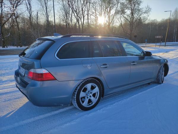 Grey BMW 525 2008 in Alytus, with an engine capacity of 3.00 L and mileage of 544 thousand km for 4300 €, photo 4 on AUTOMOTO.COM.LV