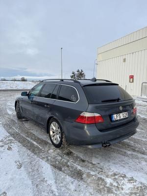 Grey BMW 525 2008 in Klaipeda, with an engine capacity of 3.00 L and mileage of 440 thousand km for 3500 €, photo 6 on AUTOMOTO.COM.LV