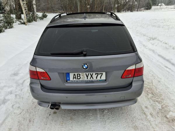 Grey BMW 525 2008 in Prienai, with an engine capacity of 2.99 L and mileage of 321 thousand km for 4250 €, photo 4 on AUTOMOTO.COM.LV